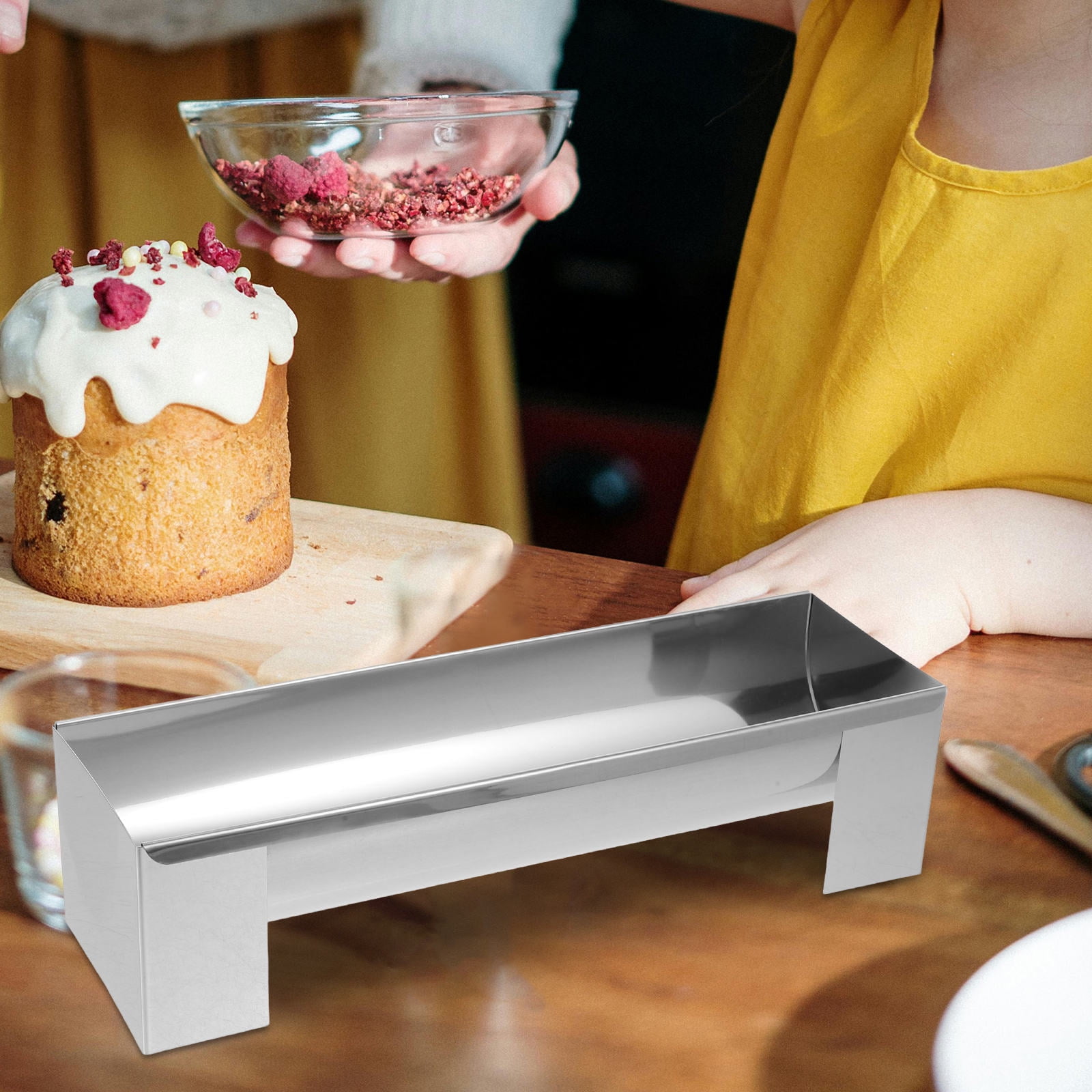 Beaupretty Baking Bakeware French Bread Pan Stainless Steel 1Pack ...