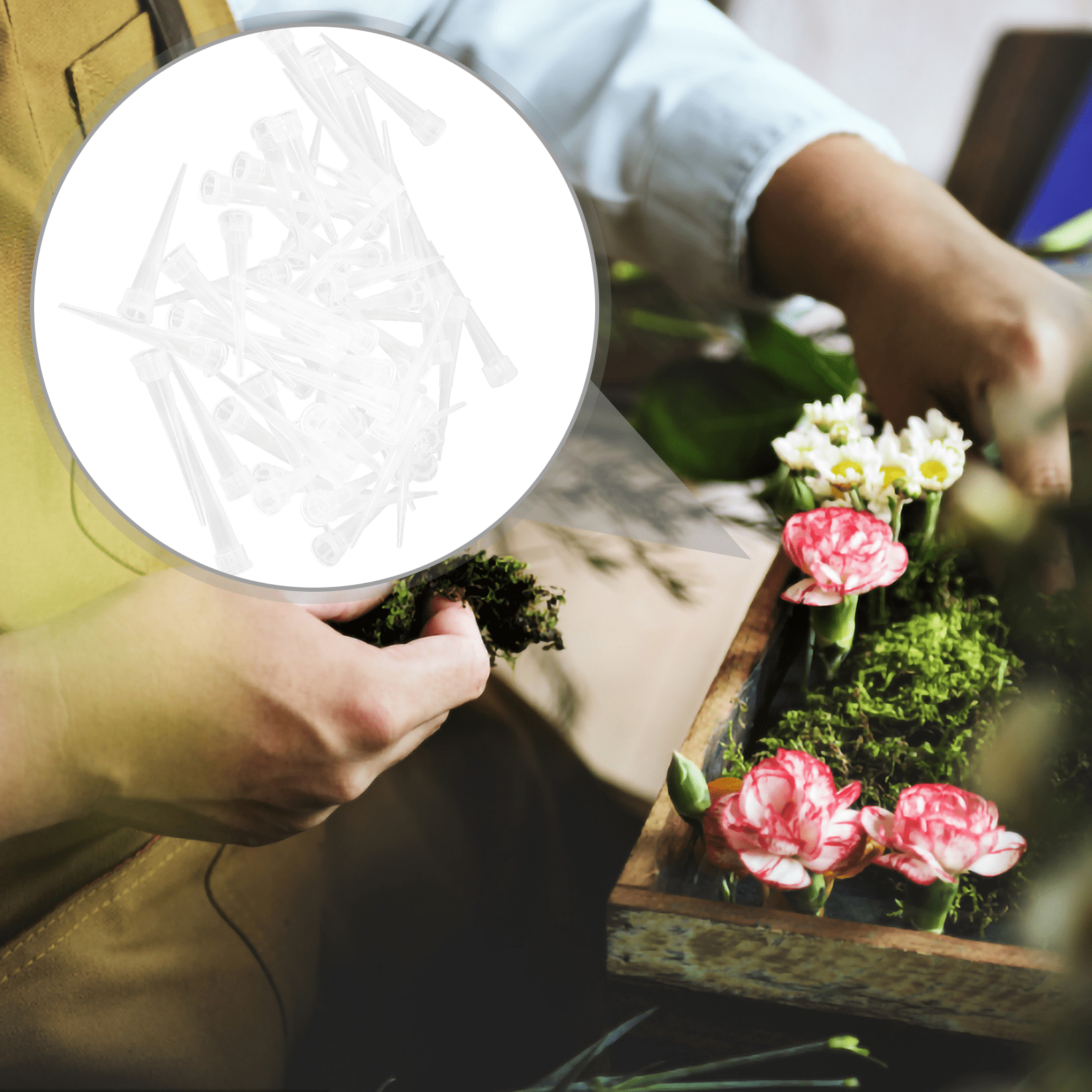 Beaupretty Floral Water Tube Picks Flower Arrangement Supplies ...