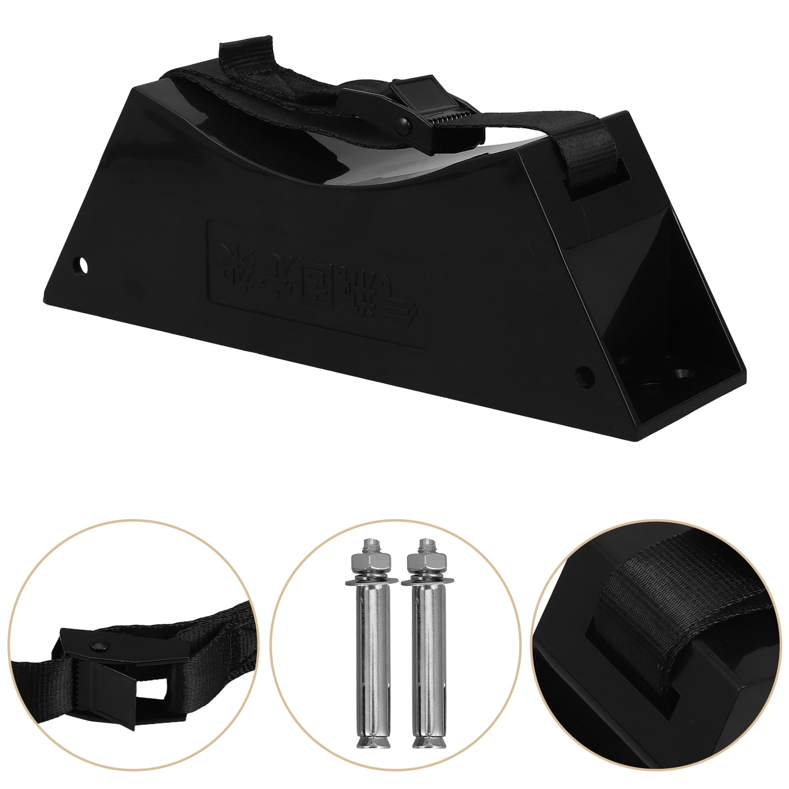 Beaupretty Wall Mounted Propane Tank Holder Gas Cylinder Bracket with ...