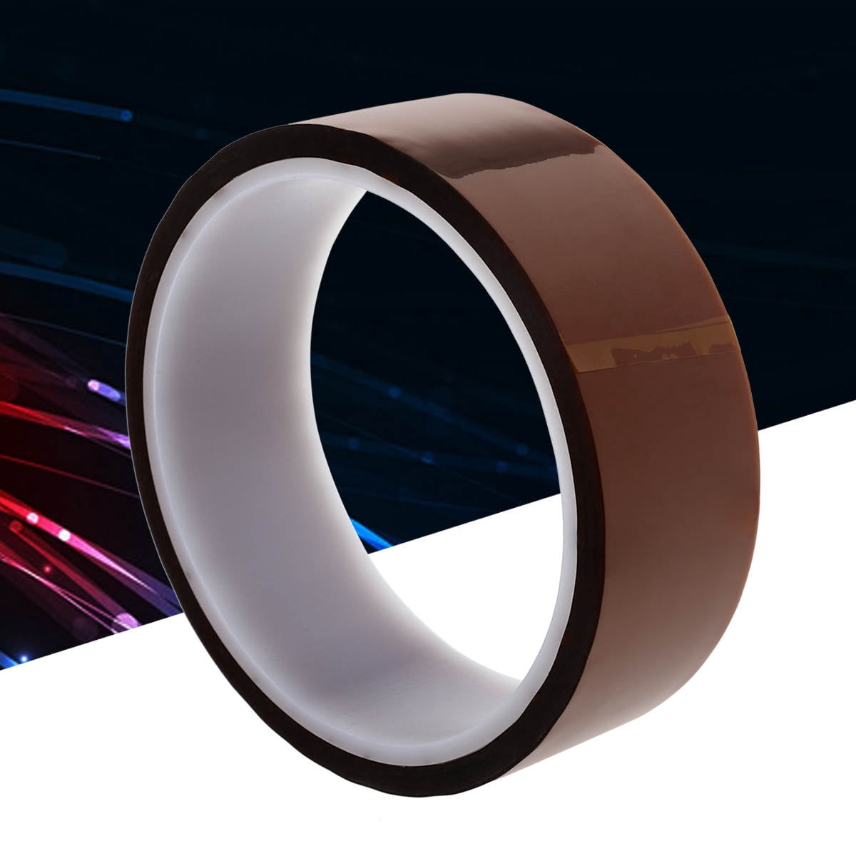Beaupretty Heat-Resistant Tape Polyimide Film Adhesive Tape Tawny 1Set ...