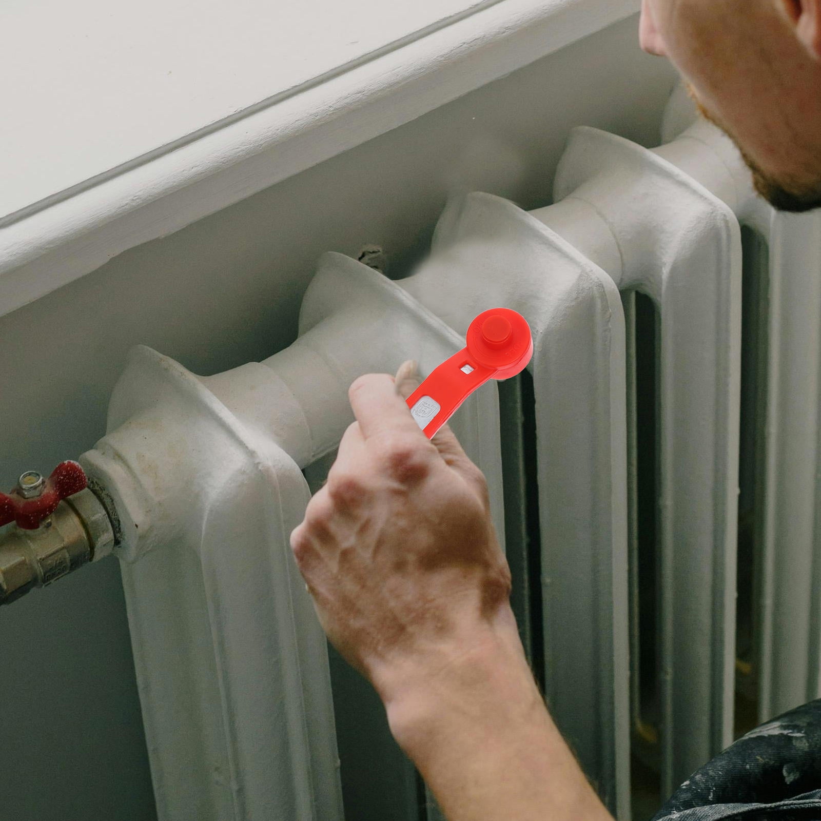 Beaupretty Irrigation Fitting System Valve Handle Ball Valve Handle Red ...