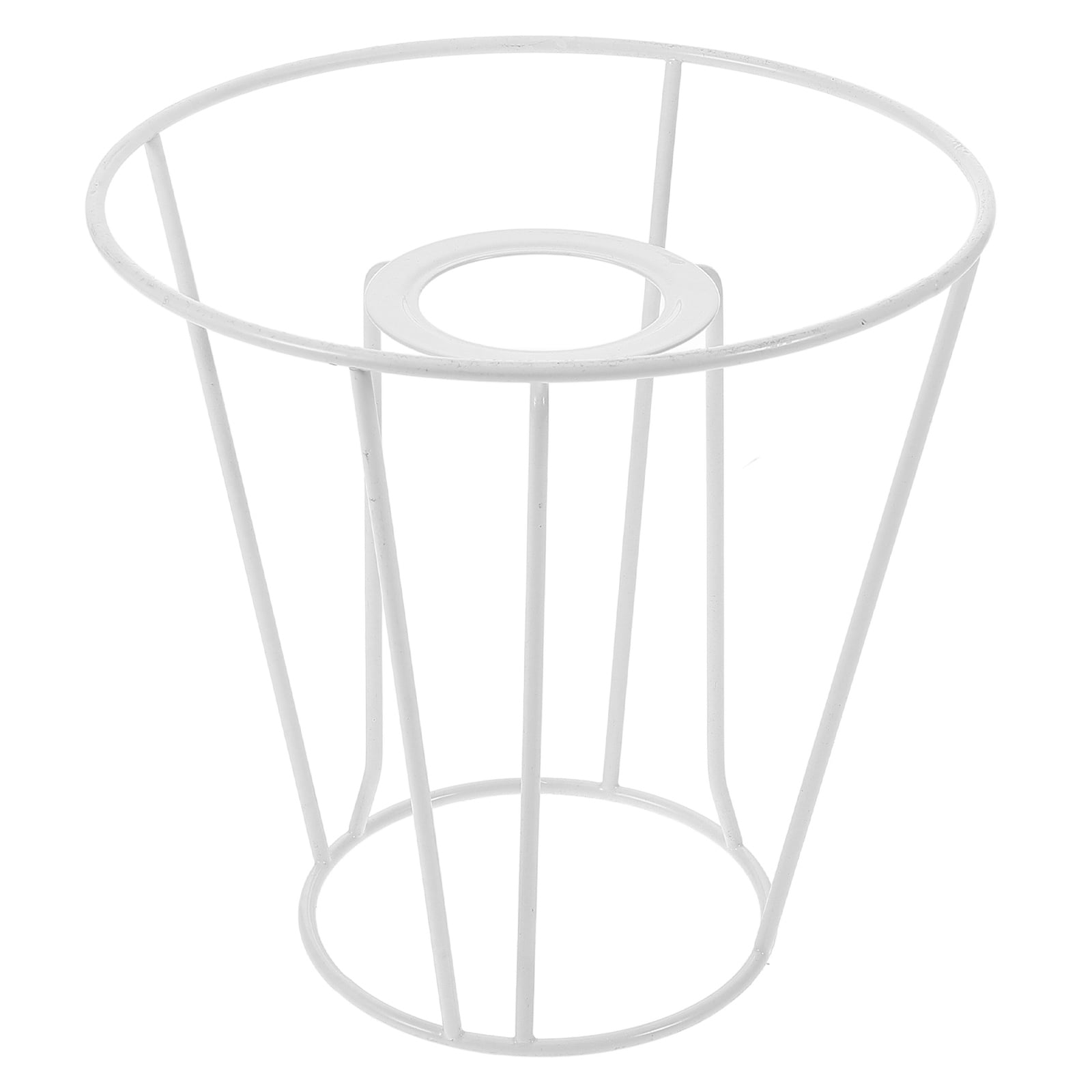 Beaupretty Lampshade Frames Metal Wire Lampshade Frame Light Bulb ...