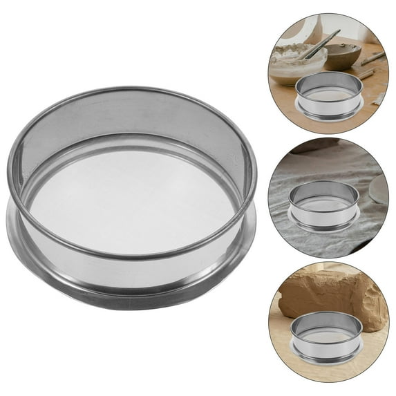 Beaupretty Metal Sieve Stainless Steel for Glaze Sieving in Ceramic ...