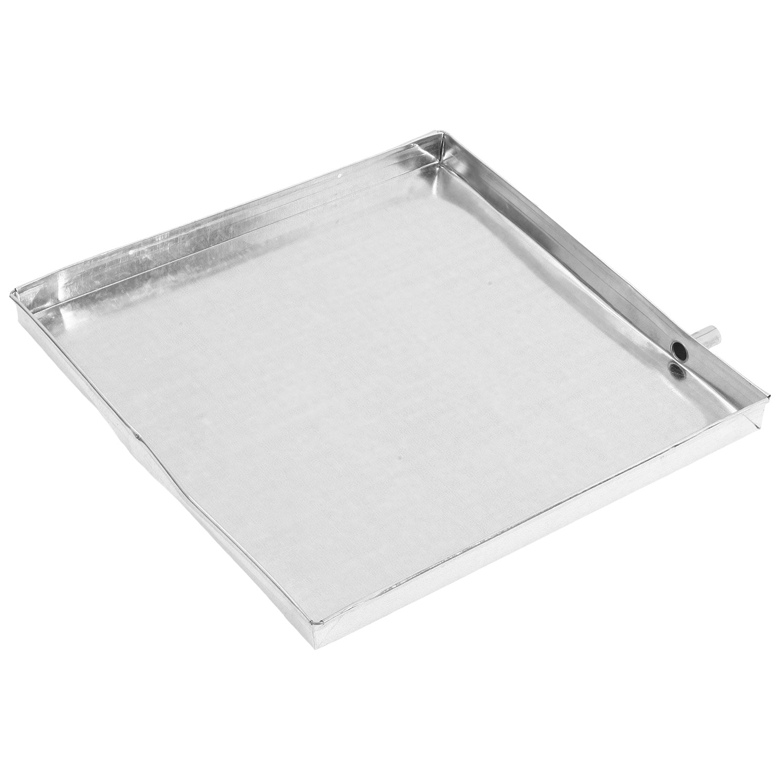 Beaupretty Metal Water Tray For Air Conditioning Drain Pan Silver 1Pack ...
