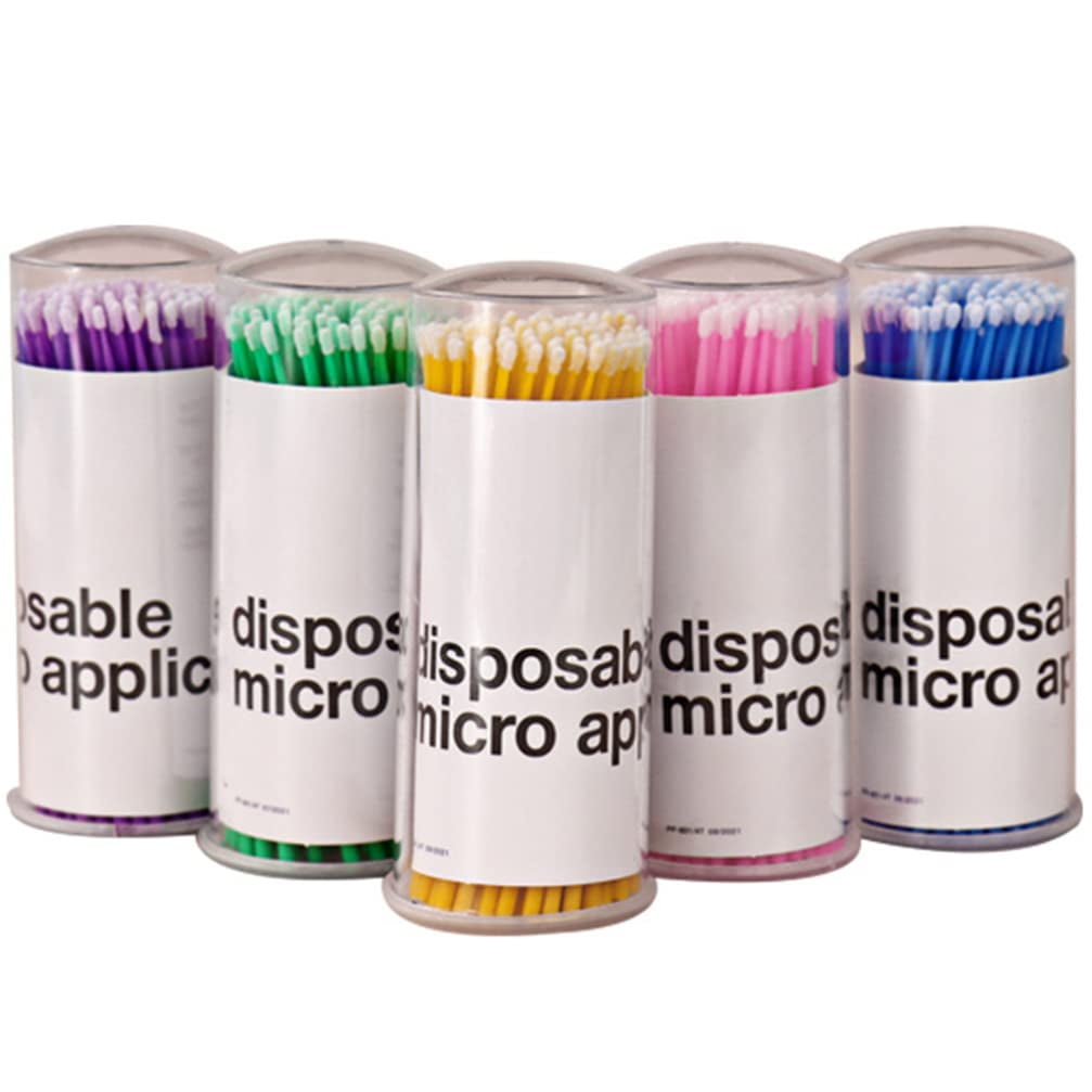 Beaupretty Micro Brushes 5 NG01 Bottles Disposable Micro Applicators ...
