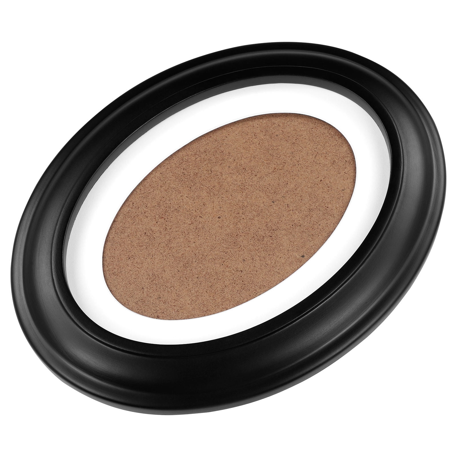 Beaupretty Photo Storage Oval Picture Frame Wall Hanging in Black for Living Room 1Pack ...