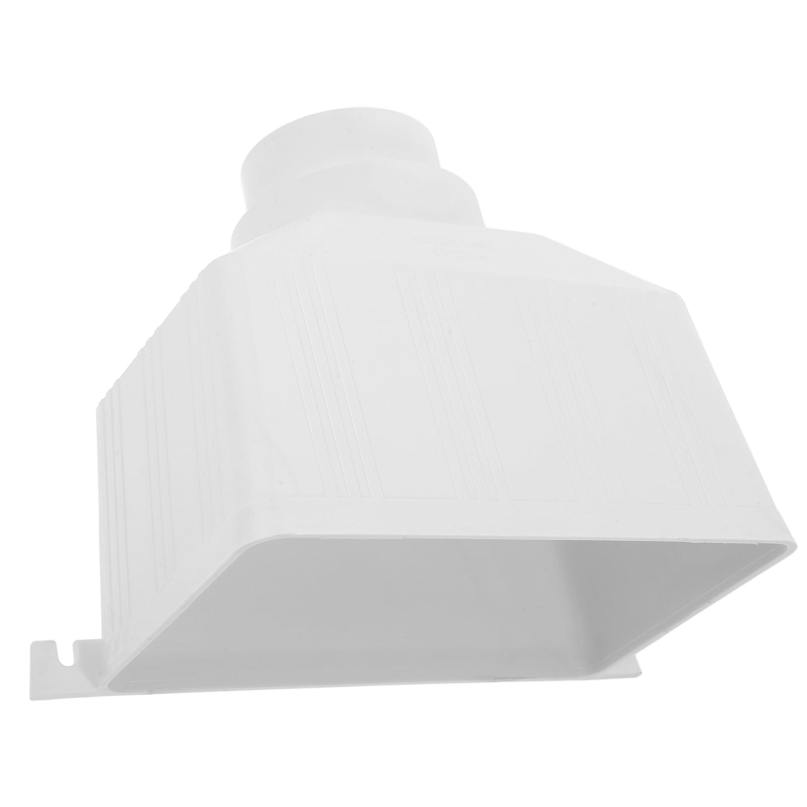Beaupretty Gutter Downspout Plug PVC White for Garden Drainage 1Set ...