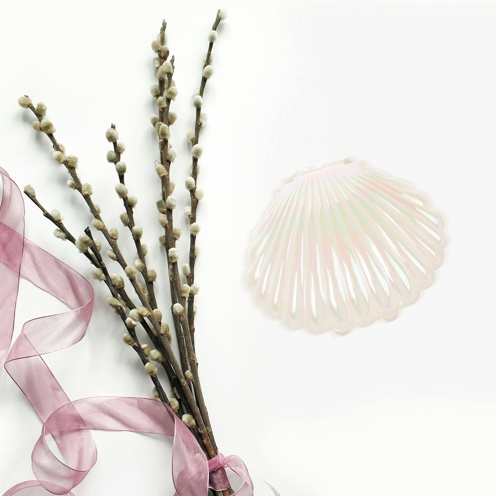 Beaupretty Seashell Wedding Ring Box Shell Jewelry Holder Elegant ...