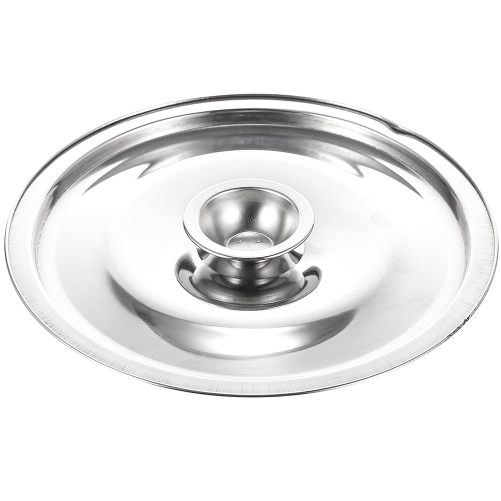 Beaupretty Silver Metal Oil Pot Cover Steam Resistant For Hotels And ...