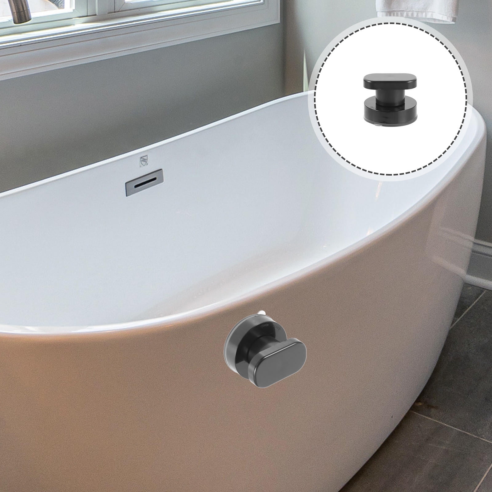 Beaupretty Durable Black Adhesive Handle for Cabinets Drawers and ...