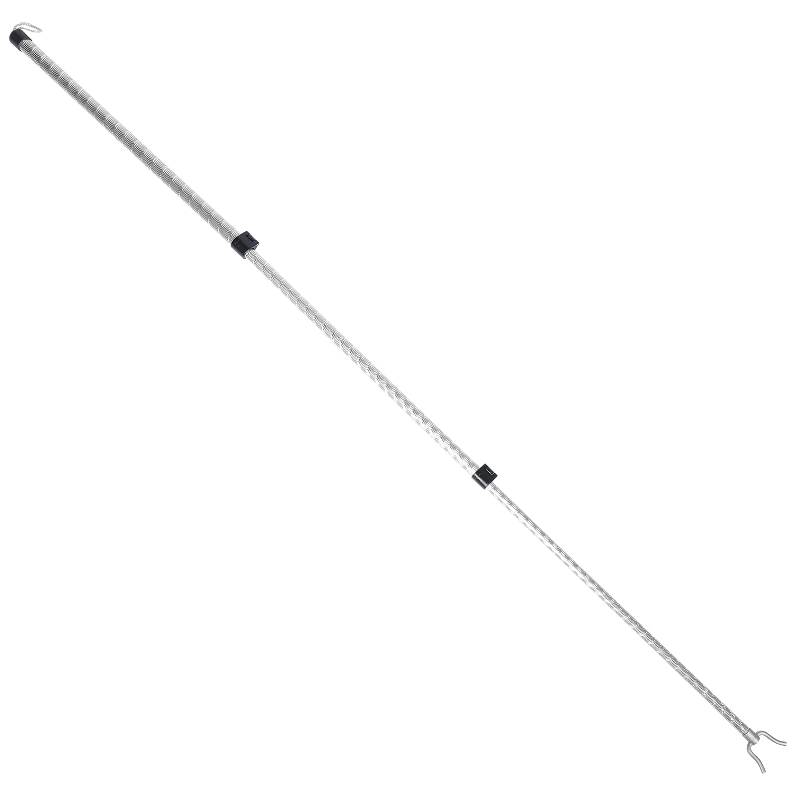 Beaupretty Flexible Telescopic Clothes Pole Silver Alloy for Hanging ...