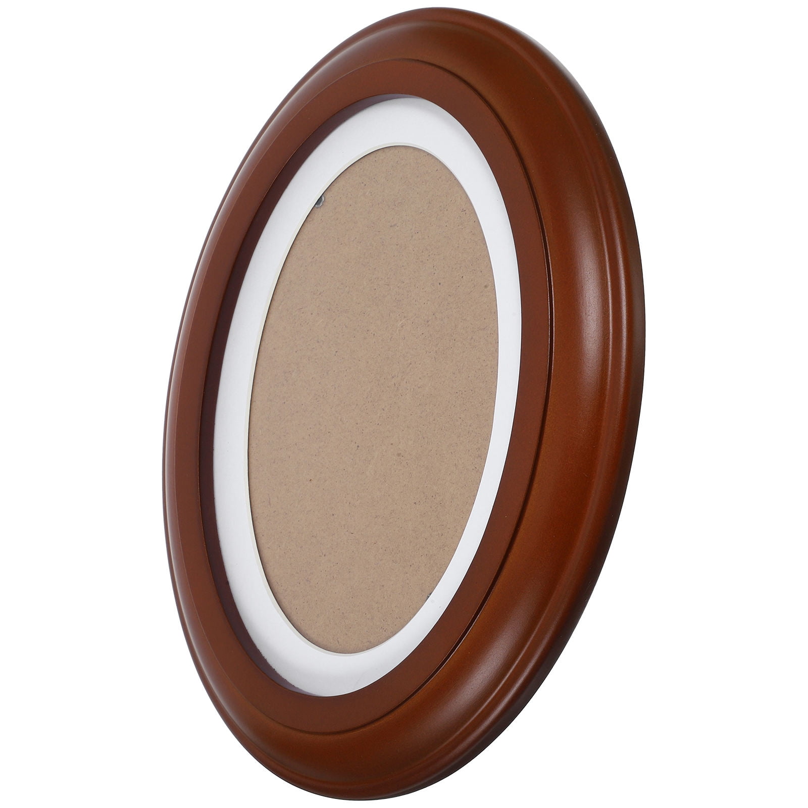 Beaupretty Vintage Oval Frame Wall Hanging Photo Protection Wooden ...