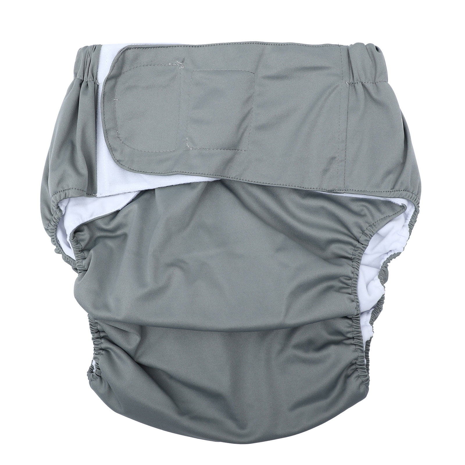 Beaupretty Water Absorption Adjustable Cloth Diapers Grey 1Pcs ...