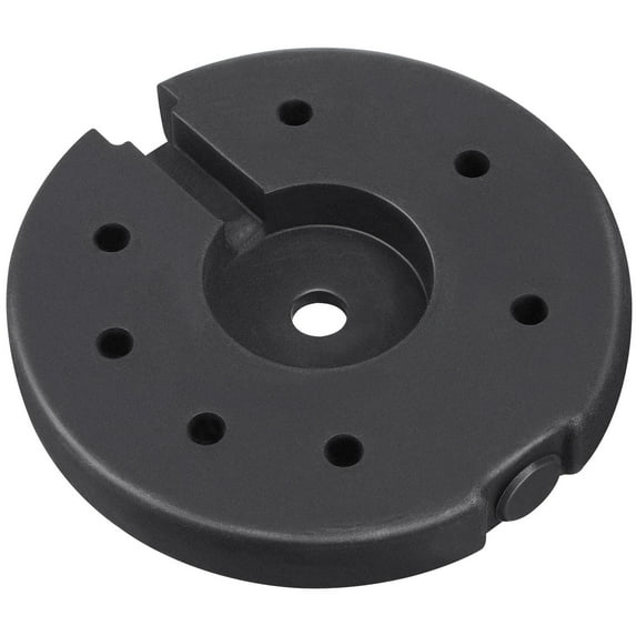 Beaupretty Weight Floor Lamp Loader Table Lamp Base Black Iron 1Set ...