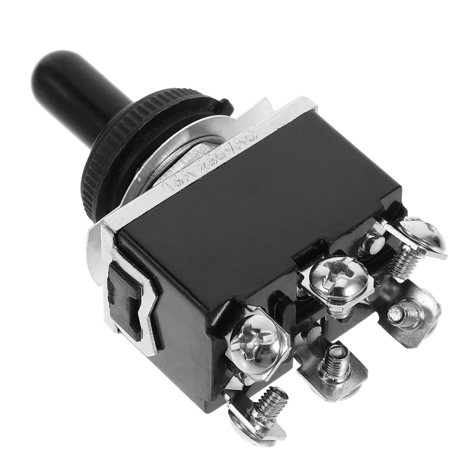 Beaupretty Toggle Switches Dpdt Waterproof 203A Toggle Switch Red 1 Set ...