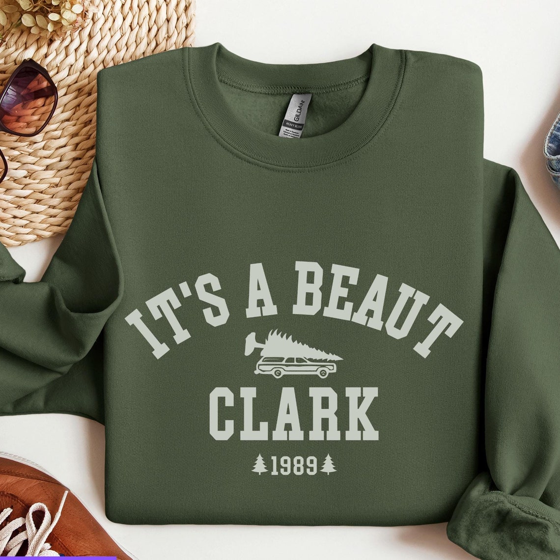 It's a Beaut Clark Sweatshirt, Griswold Winter Holiday Sweater, Winter ...