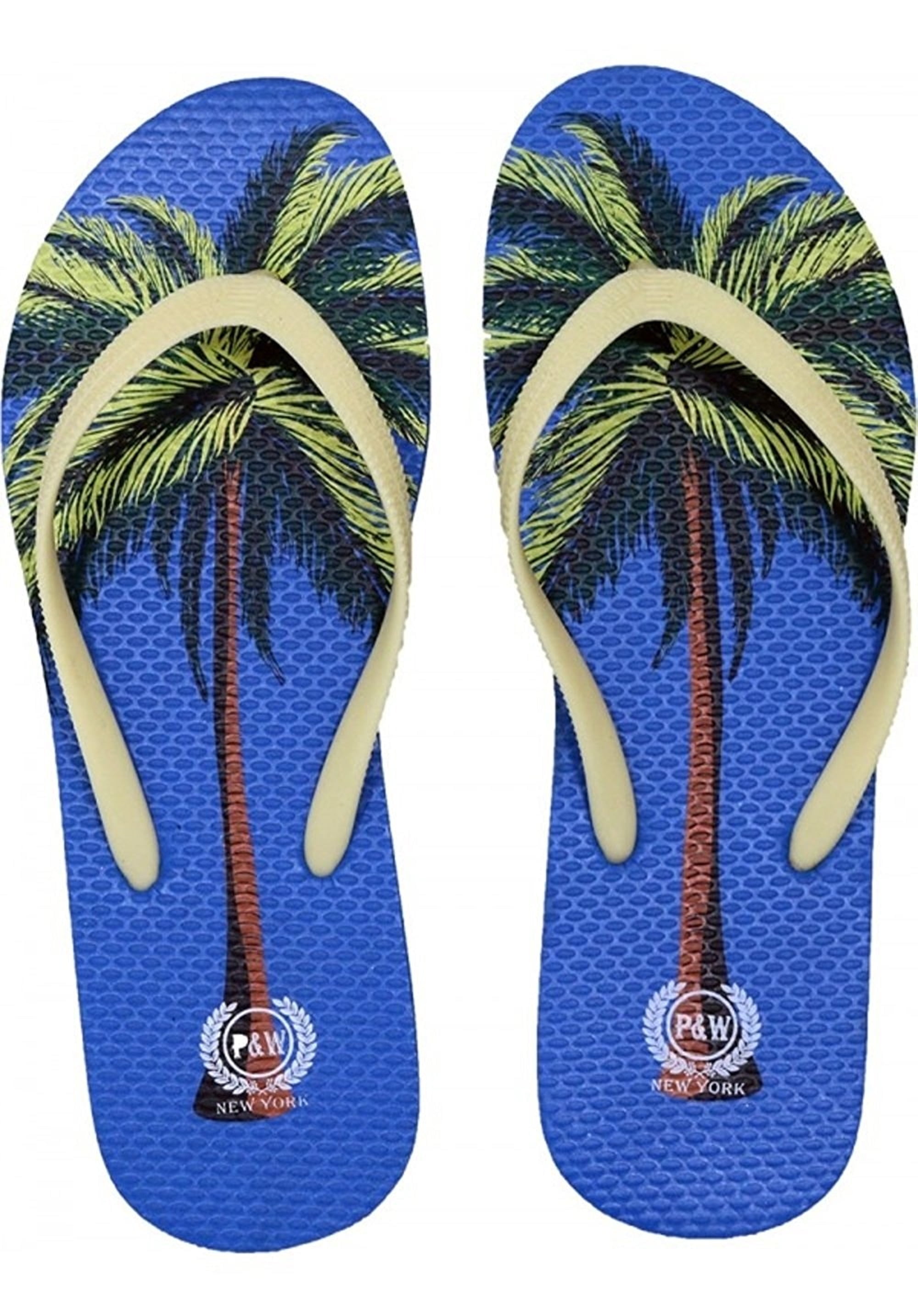 Beaute Fashion Adult Women Trendy Tropical Print Flip Flops Desert ...