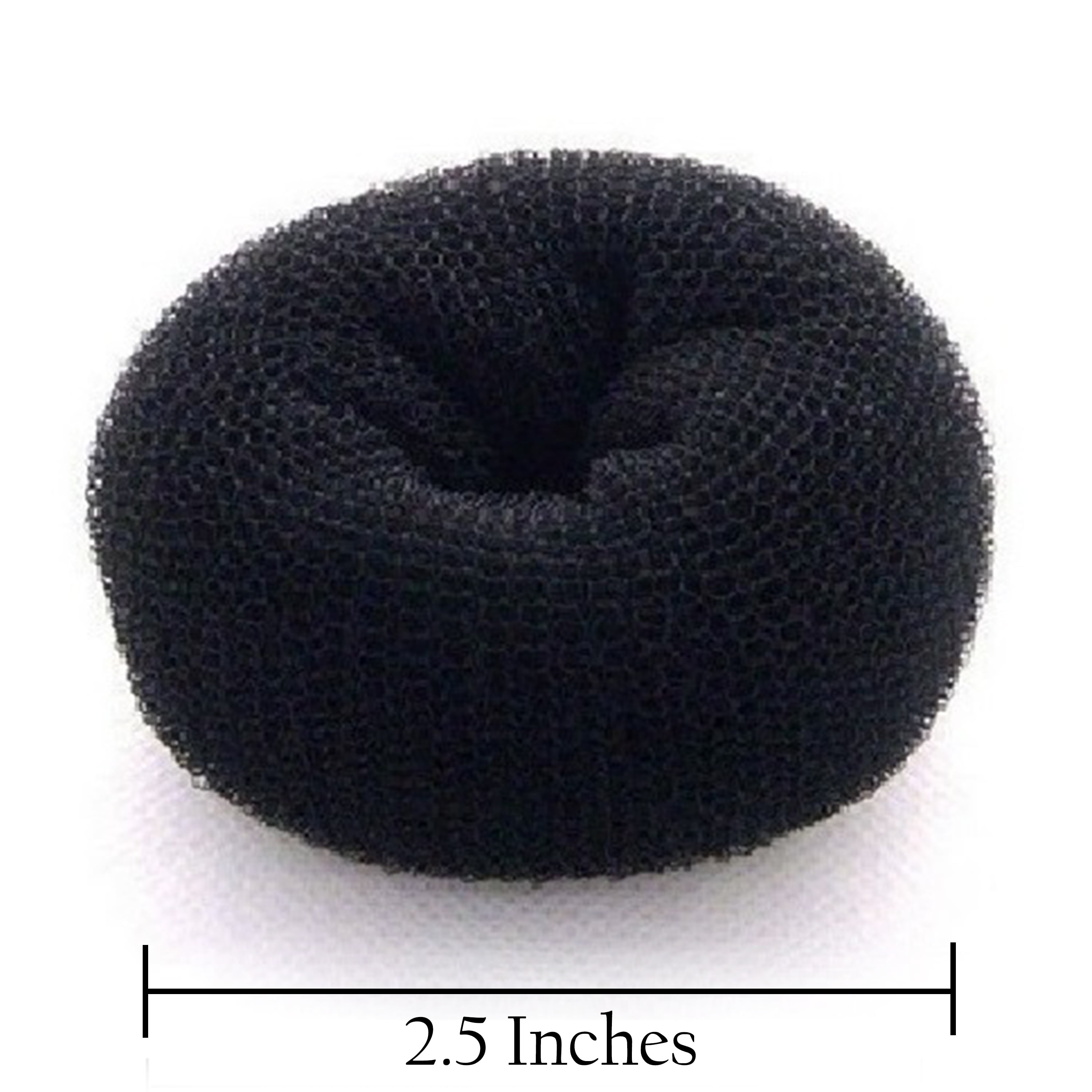 Beaute Galleria Hair Donut Bun Maker Ring Style Mesh Chignon Ballet Bun ...