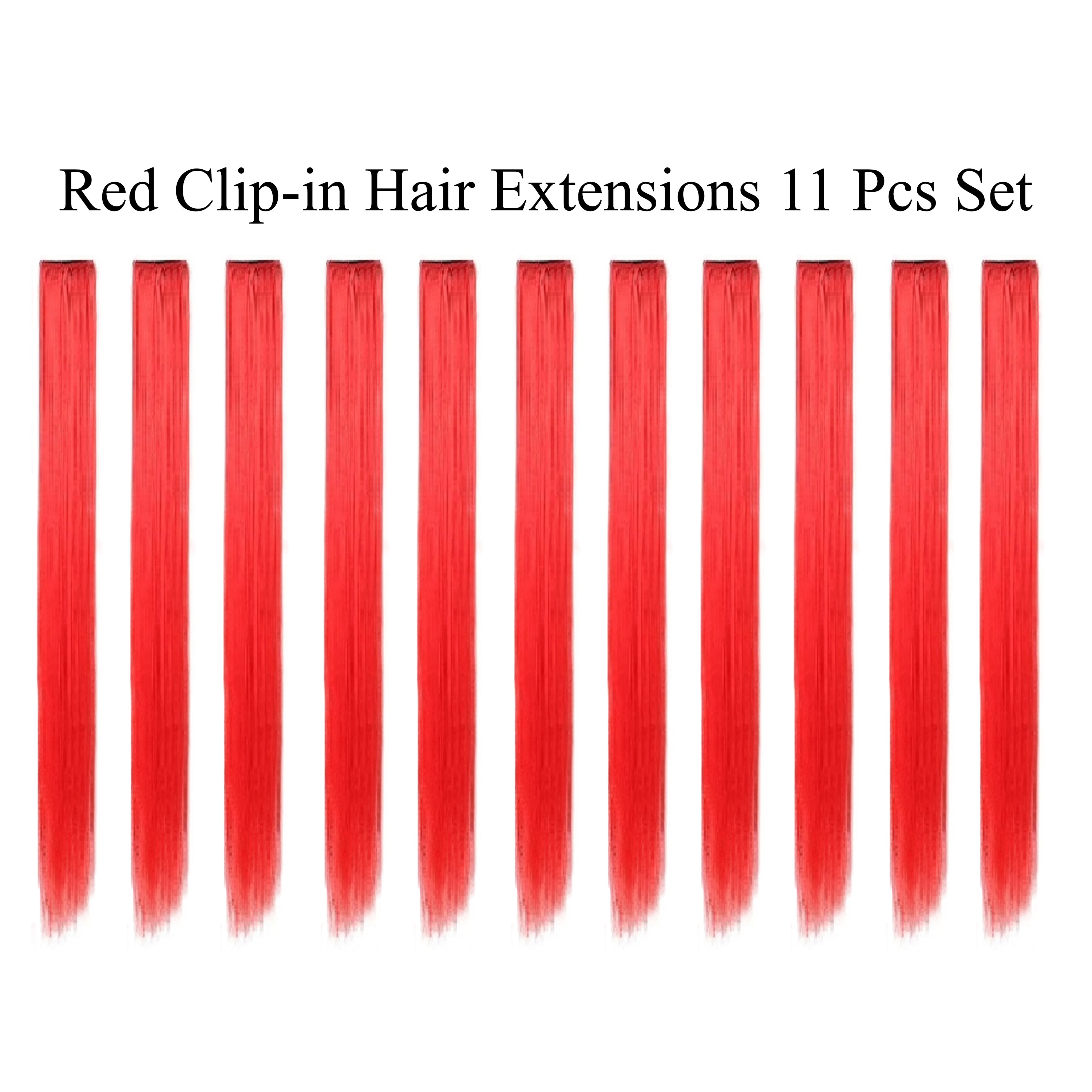 Beaute Galleria Single Color 21 inches Long Straight Party Highlights ...