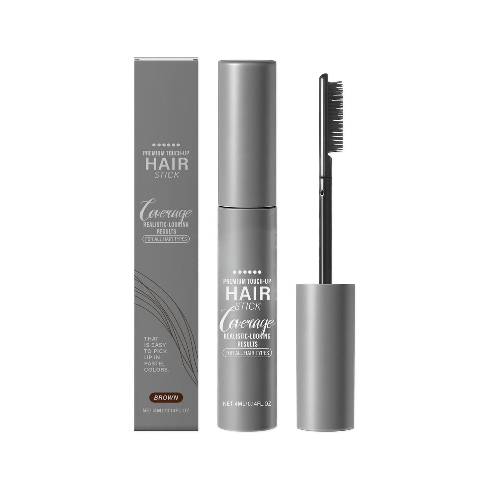 Beauteen Brown Hair Modifier - 4ml Long-Lasting Natural Hair Powder ...