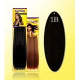 Beauti Collection Human Hair Extensions - G/Yaki Weave Bulk 14" - #1B ...