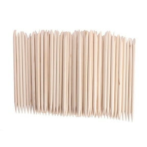 Equate Dual Pointed Wooden Cuticle Sticks for Nail and Cuticle Care, 12 ...