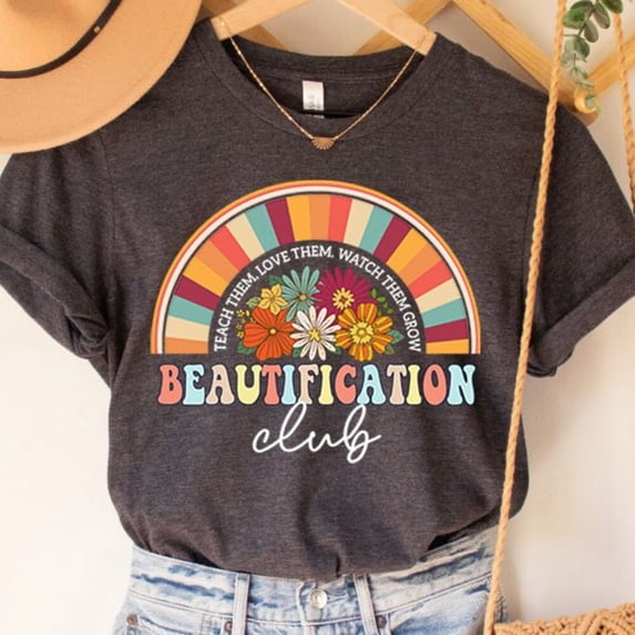Beautification Club Shirt, School Beautification Project School ...