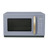 Beautiful 1.1 Cu ft 1000 Watt, Sensor Microwave Oven, Cornflower Blue ...