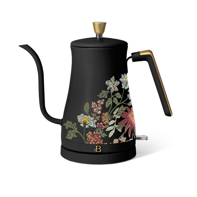 Beautiful 1-Liter Electric Gooseneck Kettle 1200 W, Wildflower by Drew ...