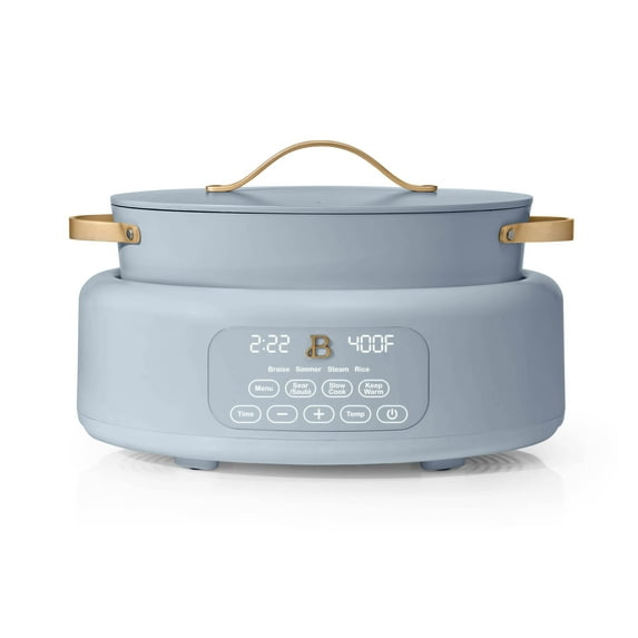 Beautiful 10 in 1, 6 Qt Electric Multi-Cooker, Cornflower Blue by Drew ...
