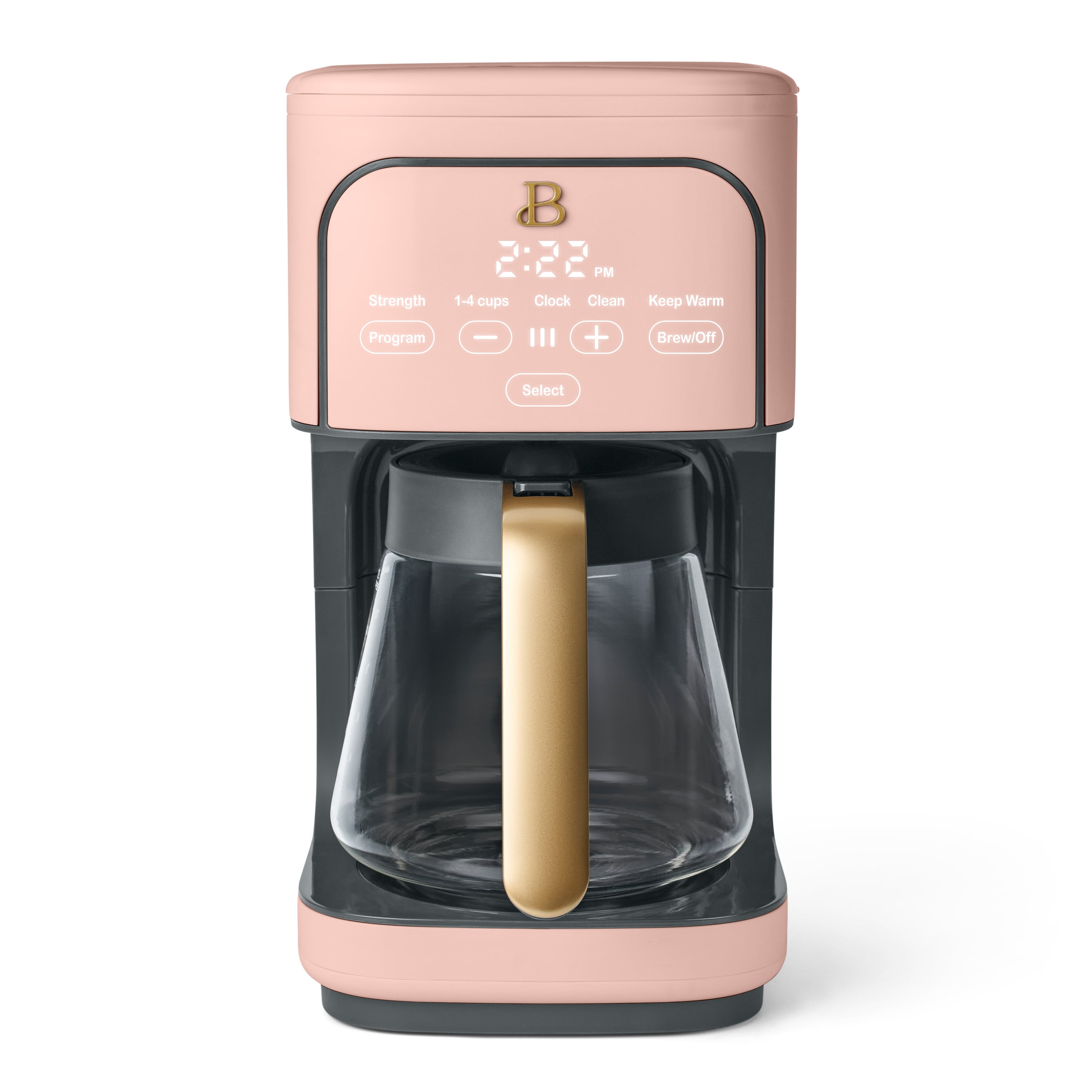 Beautiful 12 cup Programmable Coffee Maker, Rose by Drew Barrymore ...