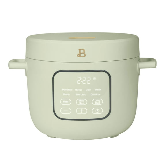 Beautiful 14-Cup Cooked, 6-Cups Uncooked Electric Rice and Grain Cooker ...