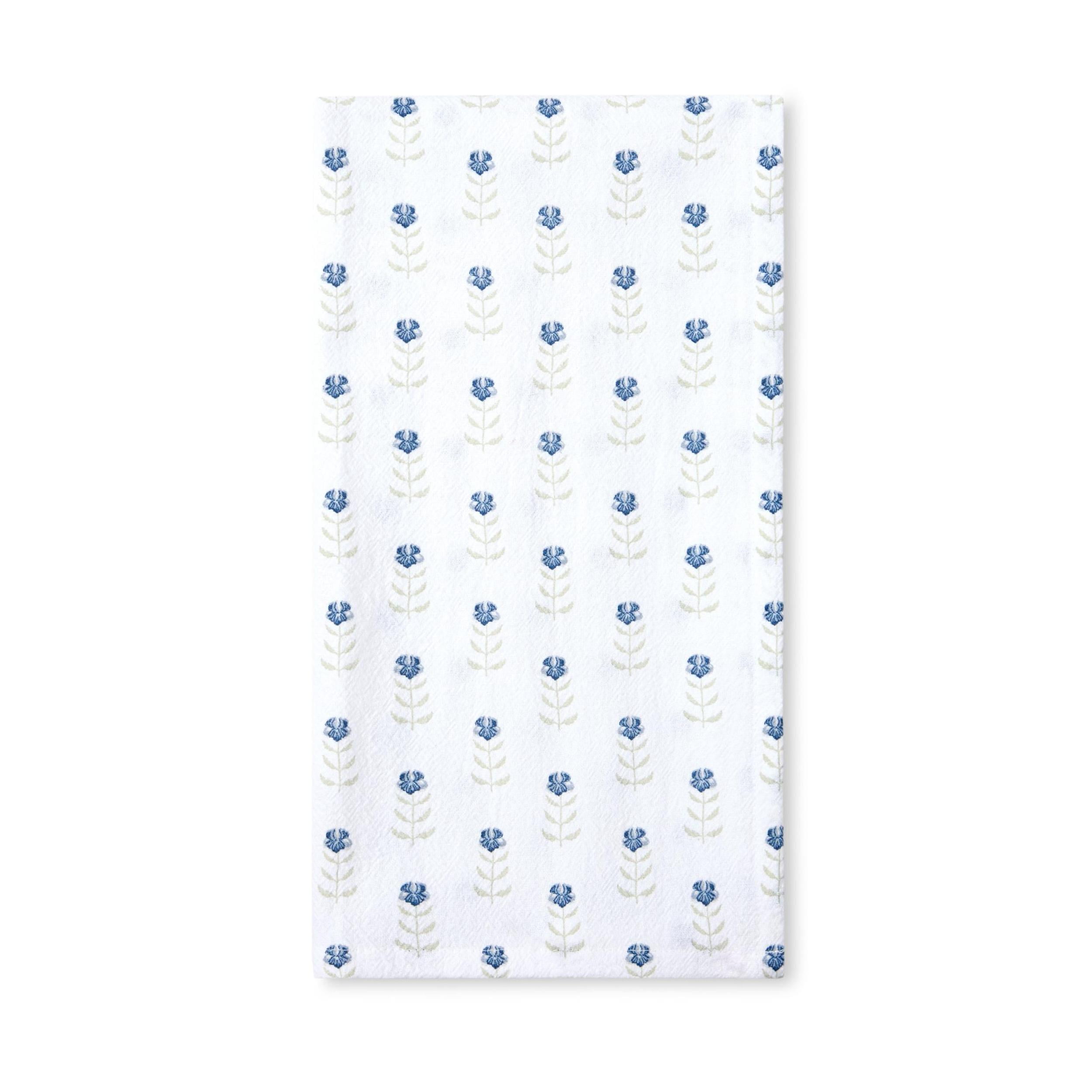 Beautiful Blue Flour Sack Kitchen Towel by Drew Barrymore - Walmart.com
