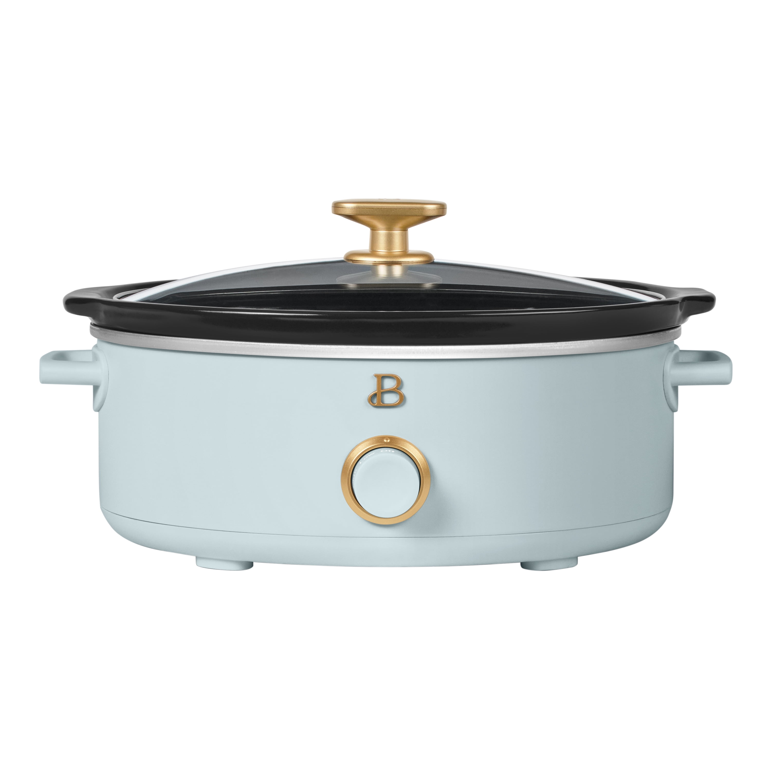 Beautiful 2.5 Qt Dip and Serve Manual Slow Cooker, Hydrangea by Drew ...