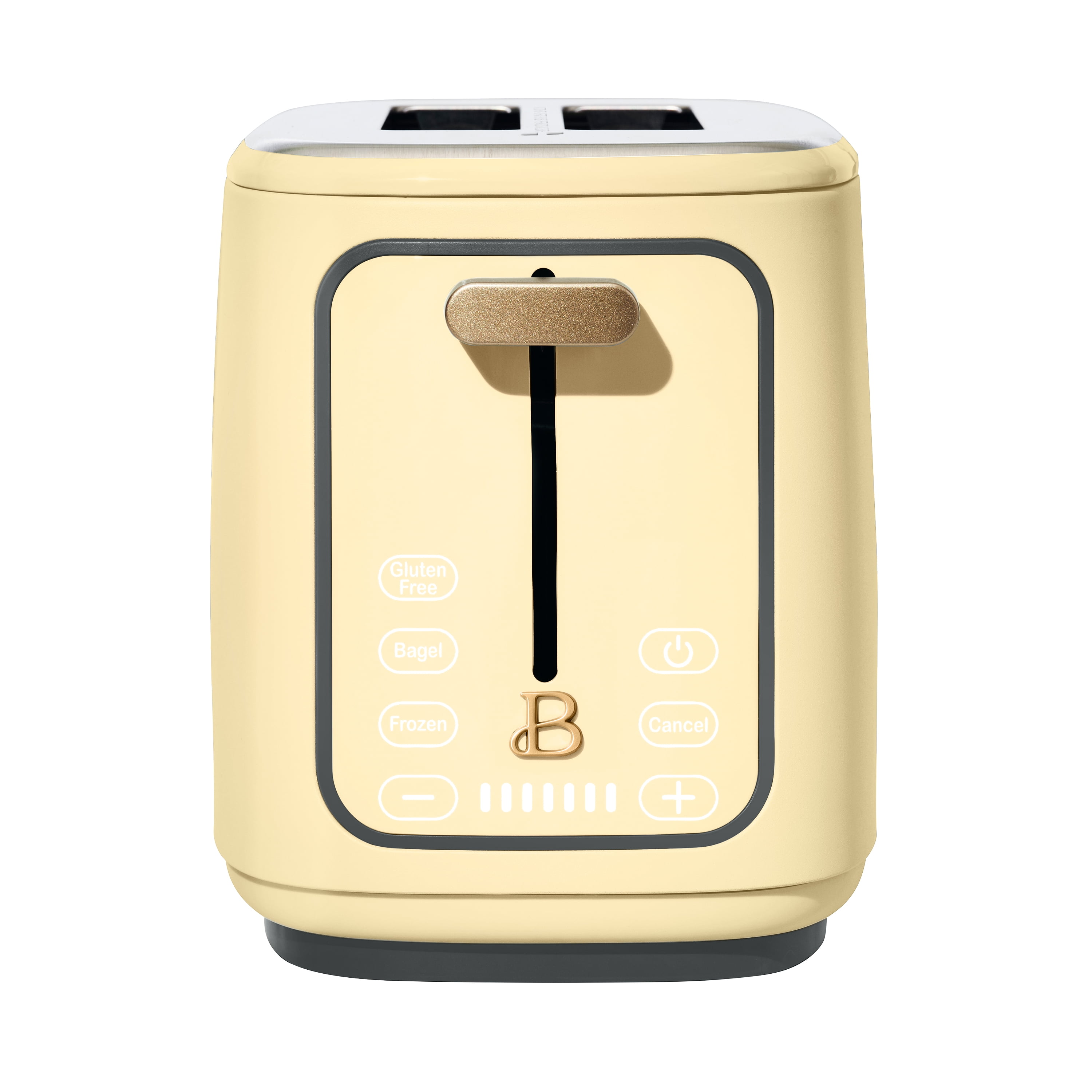 Beautiful 2 Slice Toaster with Touch-Activated Display, Buttercream by ...