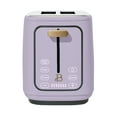 Beautiful 2 Slice Toaster with Touch-Activated Display, Lavender by ...