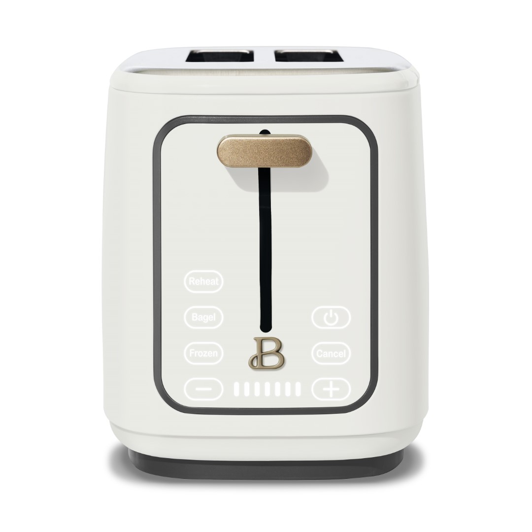Beautiful 2 Slice Toaster with Touch-Activated Display, Black Sesame by ...