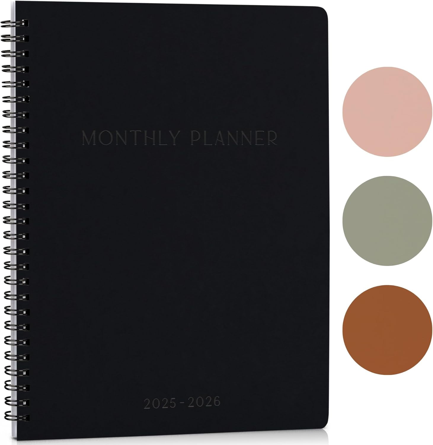 Beautiful 2025-2026 Monthly Planner and Calendar Book - Aesthetic To Do List Notebook That ...