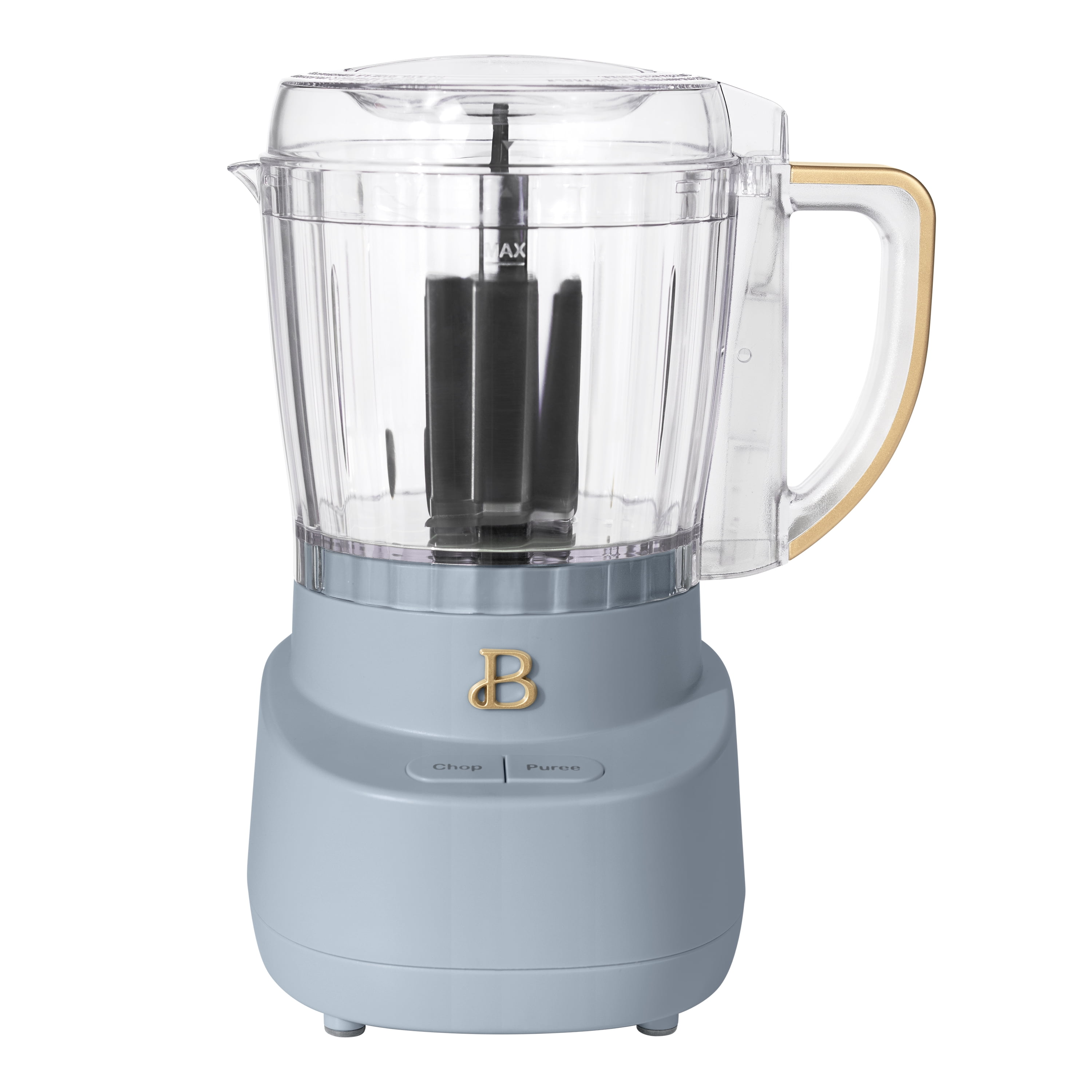 Beautiful 3-Cup Food Chopper, Cornflower Blue by Drew Barrymore ...