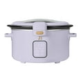 Beautiful 4 Qt Digital Slow Cooker with Hinged Locking Lid, Lavender by ...