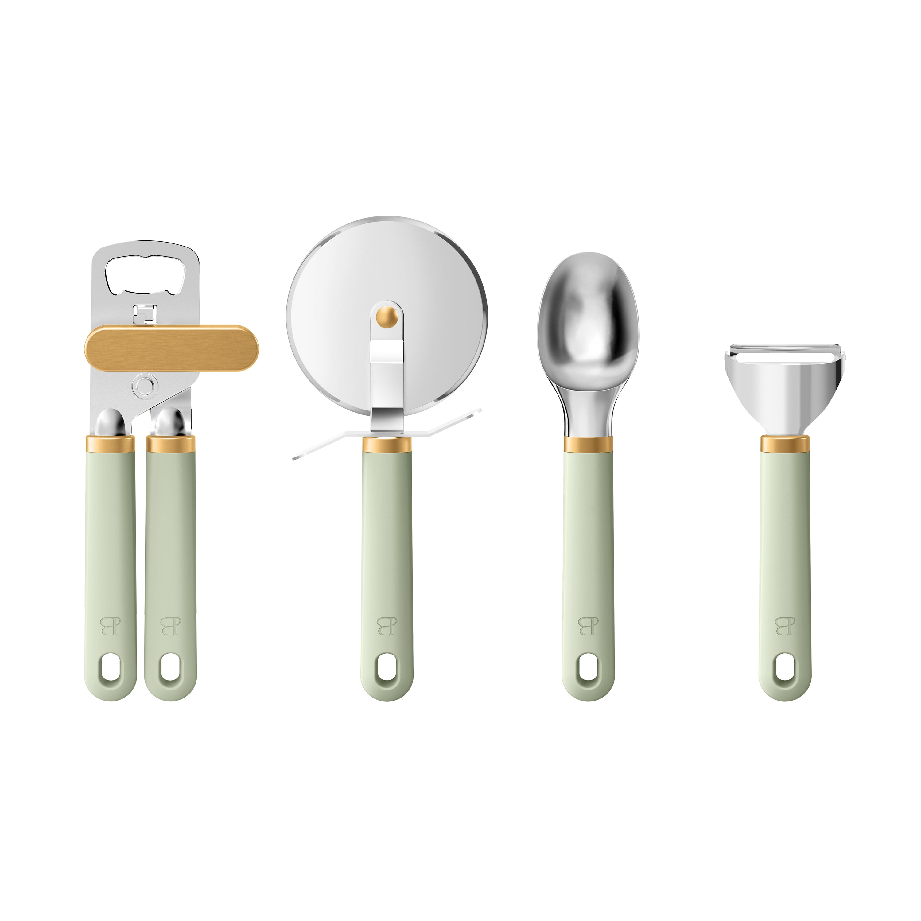 Beautiful 4-Piece Essentials Gadget Set, Sage Green by Drew Barrymore ...