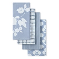 Better Homes & Gardens 2 Piece Culinary Kitchen Towel, Blue Linen ...