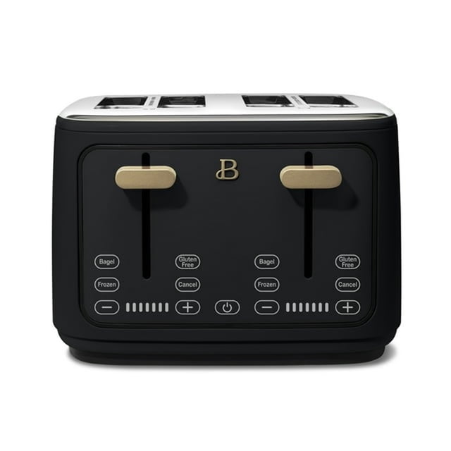 Free Shipping! Beautiful 4-Slice Toaster with Touch-Activated Display ...