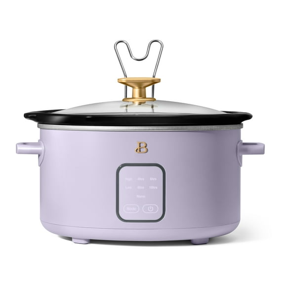 Beautiful 4Qt Slow Cooker with Touch-Activated Display, Lavender by ...