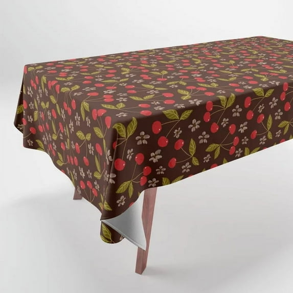 Beautiful Abstract Dense Flower Pattern Tablecloth Home ration ...