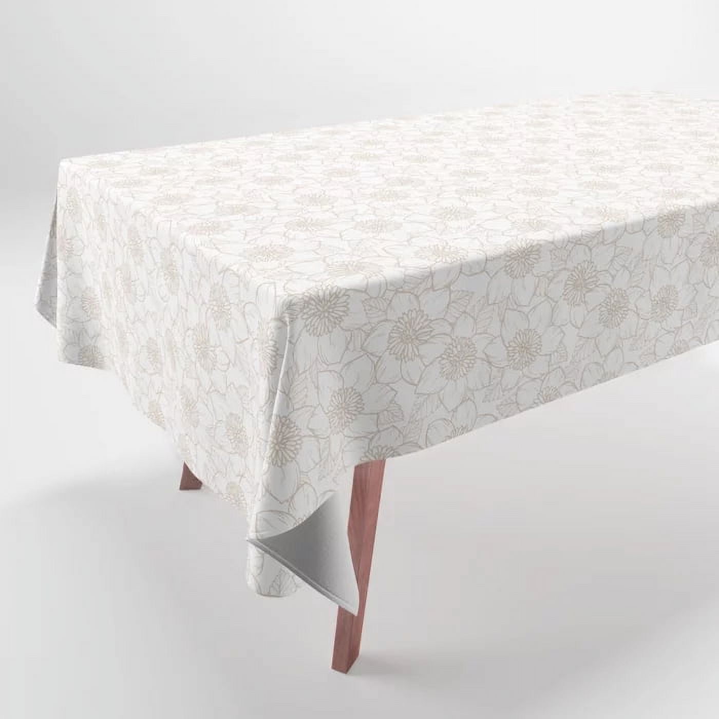 Beautiful Abstract Dense Flower Pattern Tablecloth Home ration ...