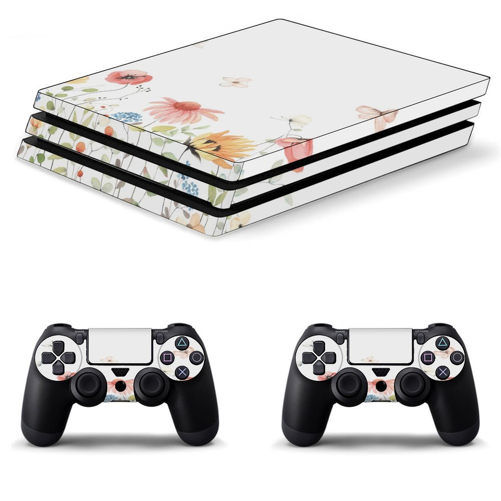 Beautiful Abstract Watercolor Painting of Colorful Flowers PS4/PS4 Pro ...