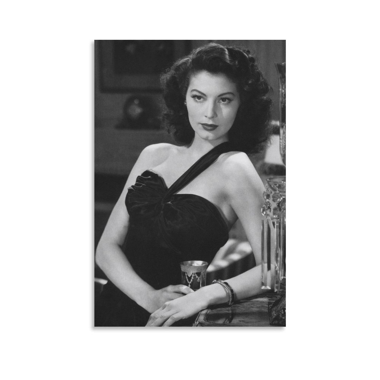 Beautiful Actresses Ava Gardner Sexy Poster Poster Cool Artworks ...