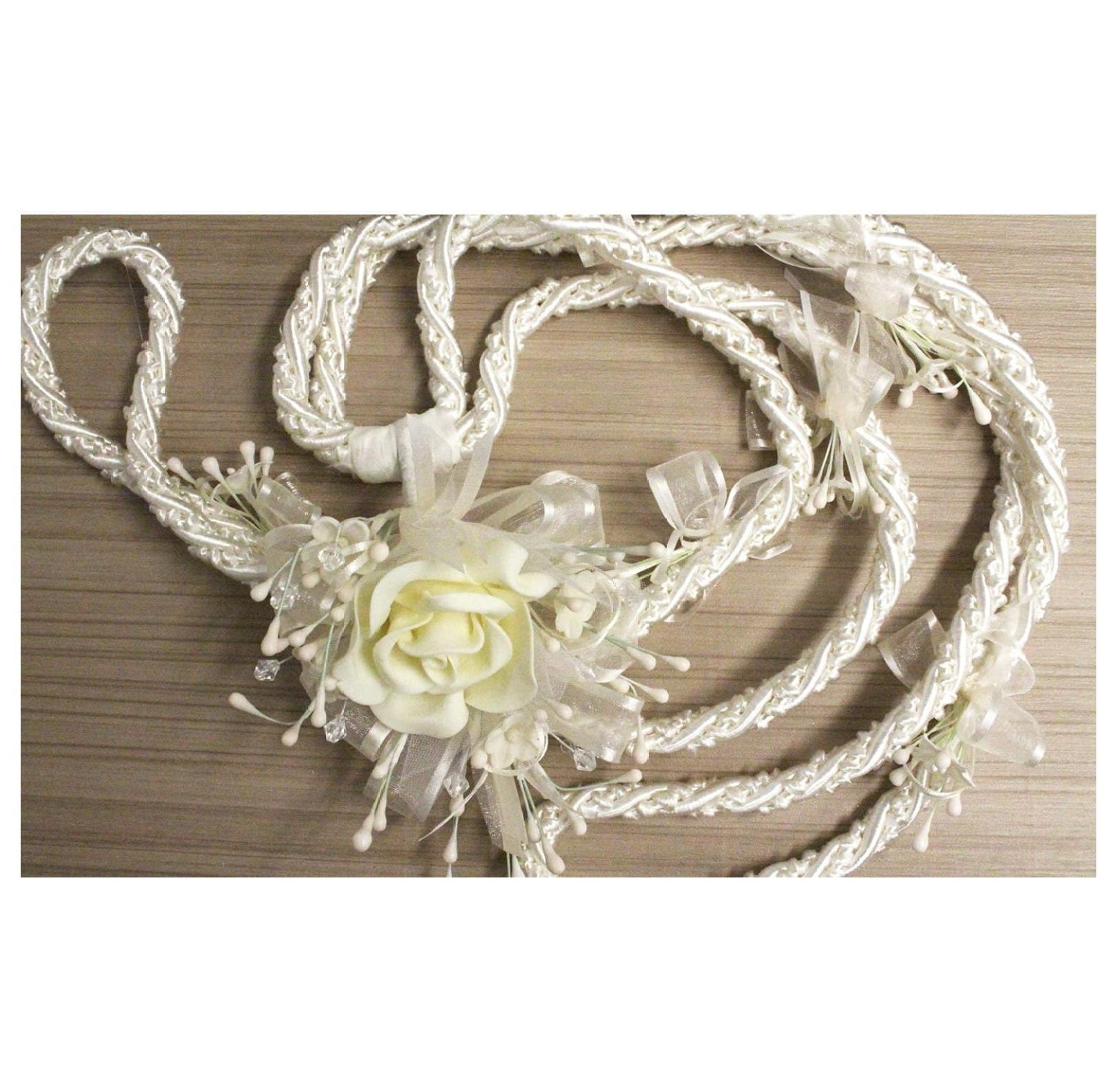 Beautiful All Ivory Intertwine Embellishment Accent Rope Migajon Lazo ...