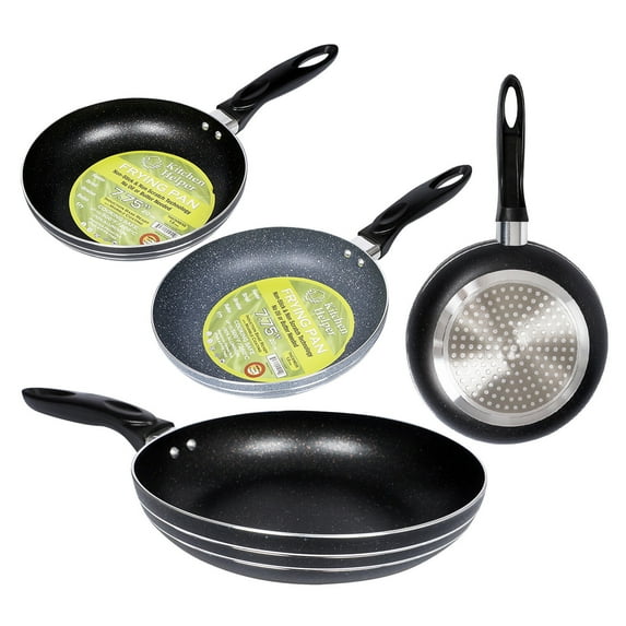 Beautiful All-in-One- Nonstick Round Fry Pan W Handle 7 75 D Assorted ...